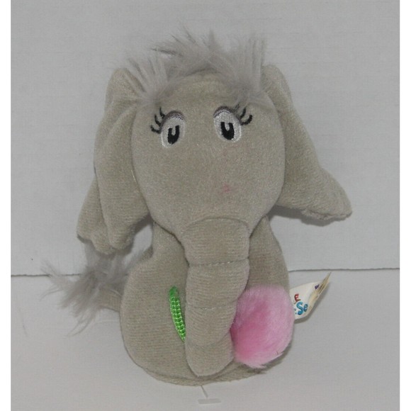 Dr. Seuss | Toys | Dr Seuss Horton Hears A Who Elephant Plush Finger ...